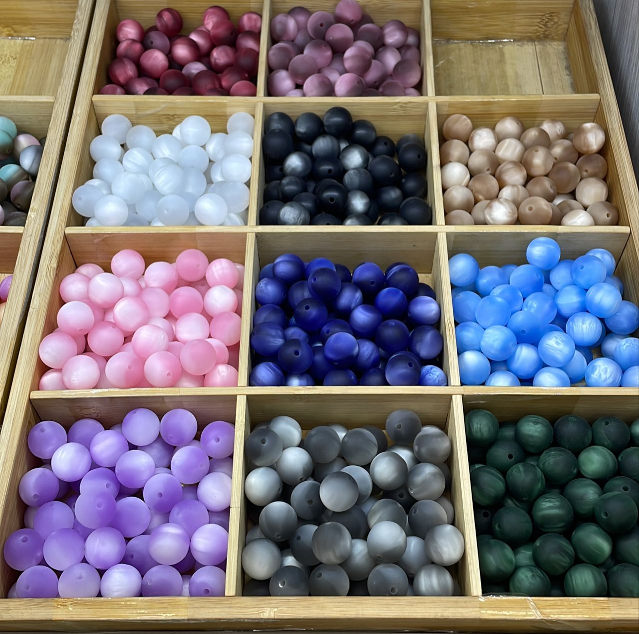 acrylic cat eye bead matte marble vein colored ,random mix 16mm ...