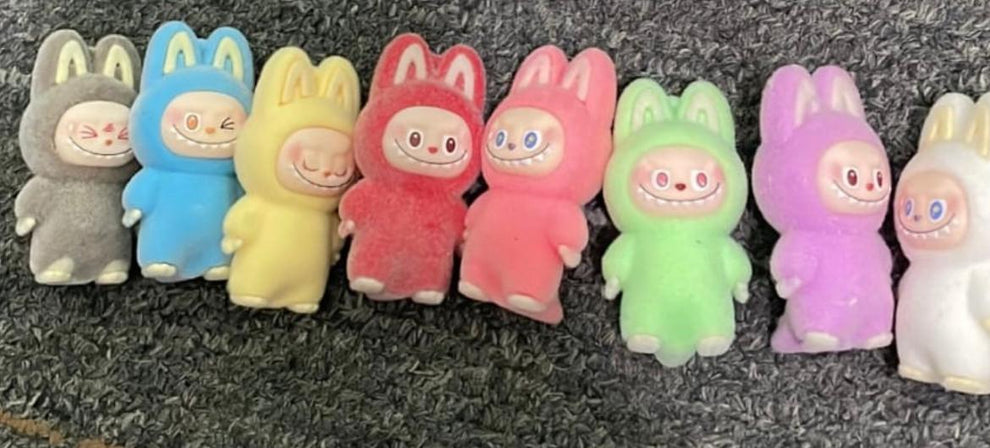 Labu pen topper character flocked material figure – Wonder Life Mart