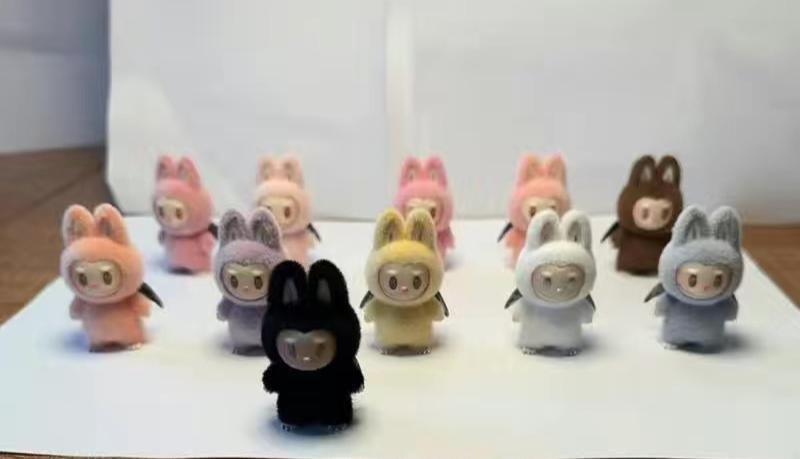 labubu angel zimomo with wing topper character figure – Wonder Life Mart